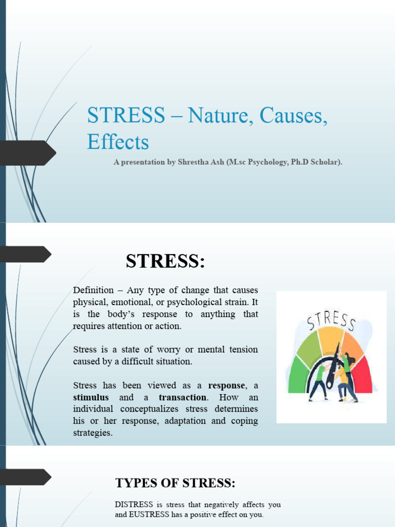 Stress | PDF