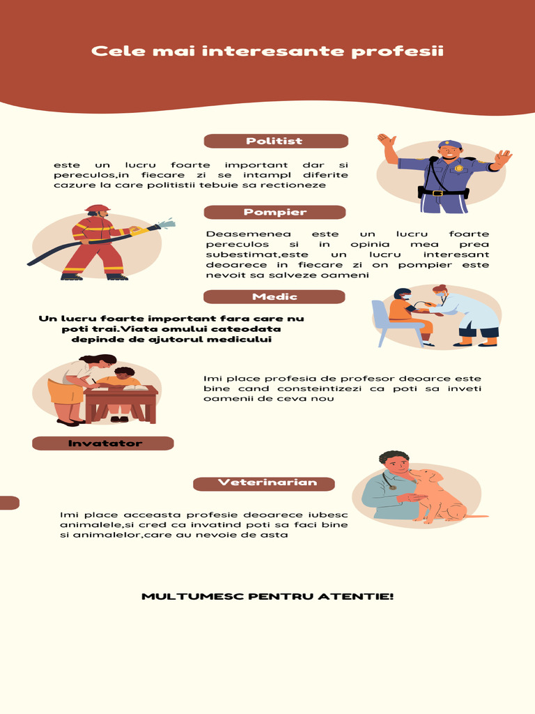 Cele Mai Interesante Profesii | PDF