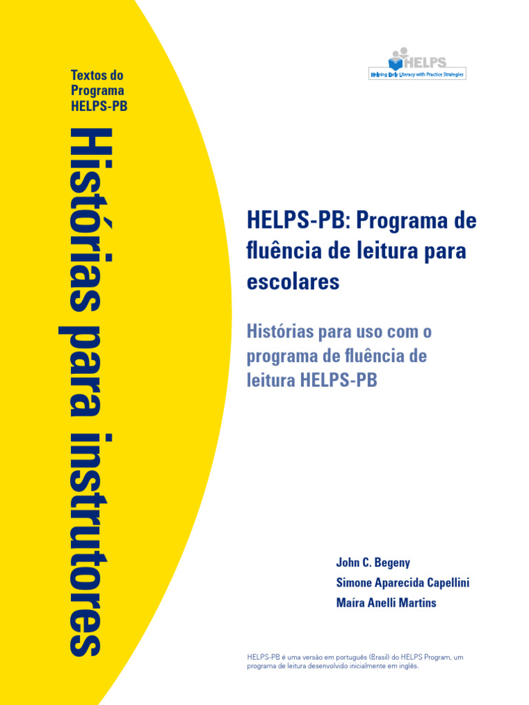 Histórias para Instrutores - Helps-Pb - Novo | PDF | Eclipse | Chocolate