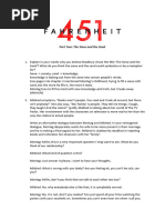 Fahrenheit 451 Part II Analysis Guide | PDF | Cognition