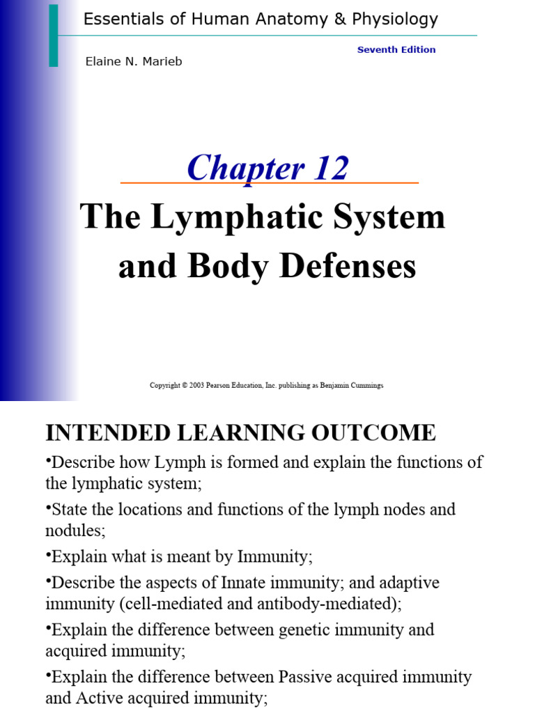 Lymphatic System | PDF | Lymphatic System | Immune System