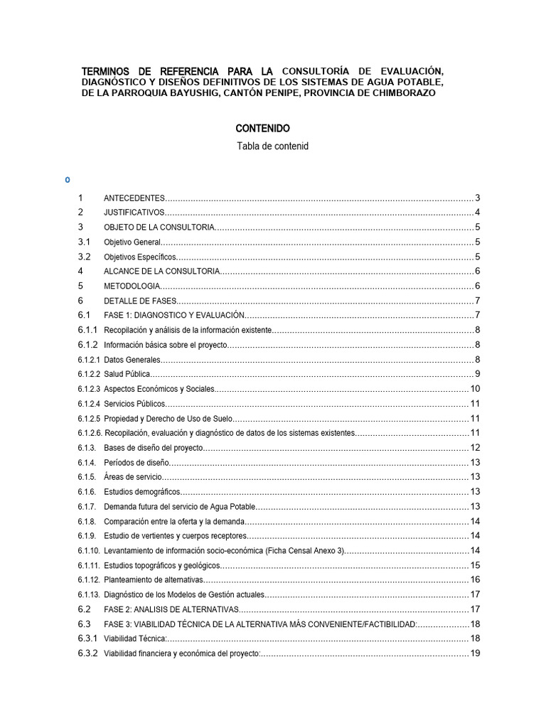 TDR El Resbalon | PDF