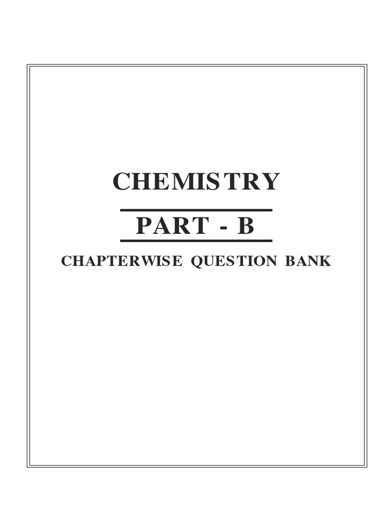 Chemistry Uttam Chapter Paper Solutions | PDF | Crystal Structure ... Chemistry Uttam Chapter Paper Solutions | PDF | Crystal Structure ...