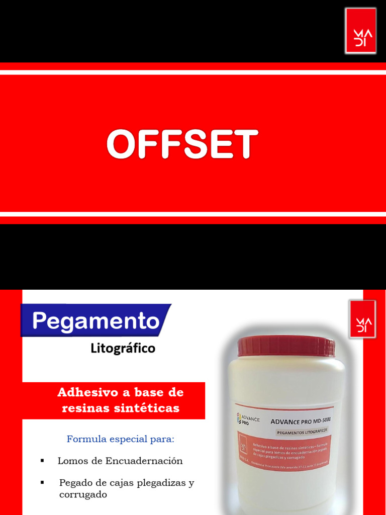 Madi - Offset | PDF | Escritura | Materiales