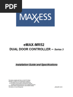 MR52-S3 Reader Interface Manual | PDF | Switch | Relay