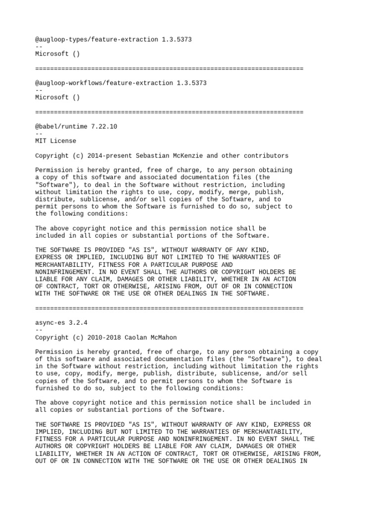 Third Party Notices | PDF | Copyright | Legal Liability