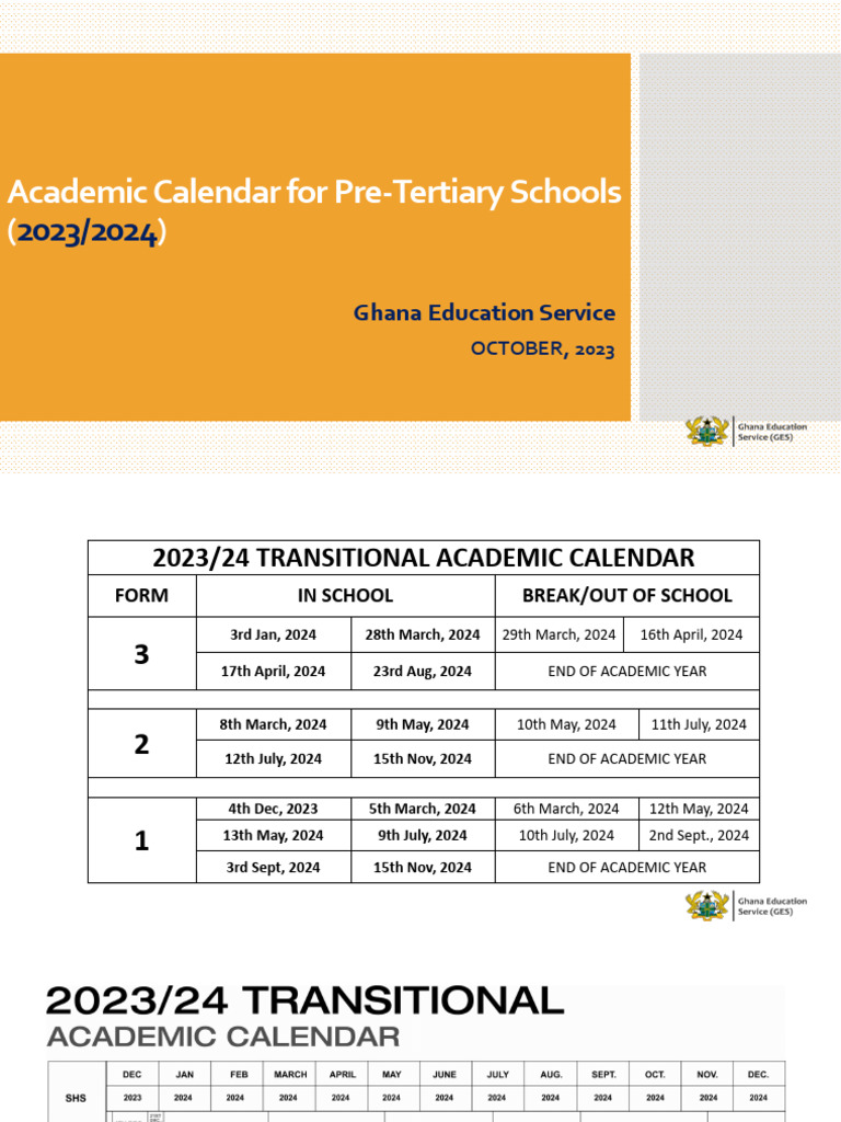 2023-2024 VF Academic Calendar GES FINAL | PDF