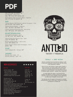 Jungle Bird Cocktail Menu | PDF | Gin | Drink