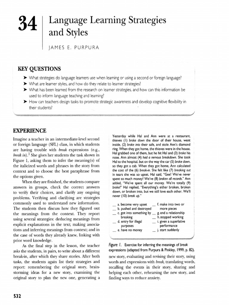 Teaching English As A Second Or Foreign Language