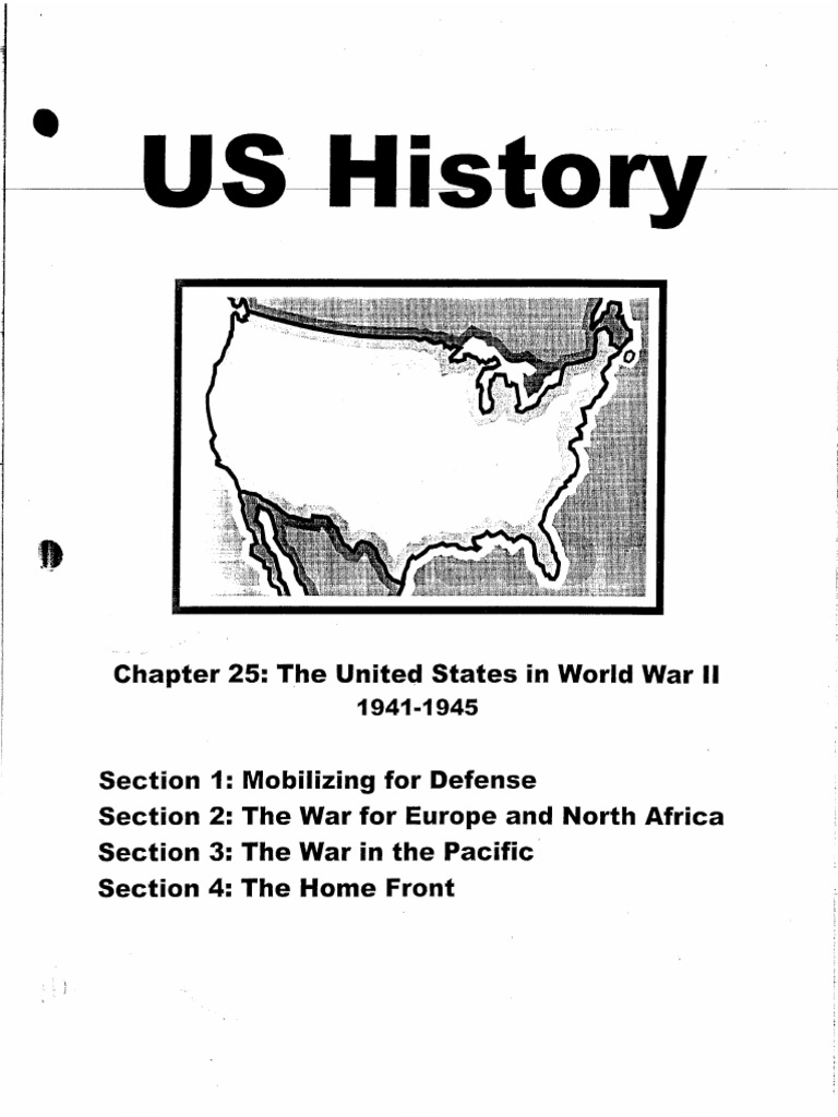 Us History Class Packets CH 25 | PDF
