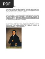 Biografías de La Independencia | PDF | México independiente | Folklore ...