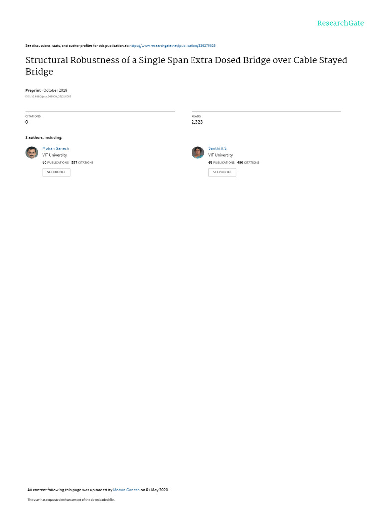 03 CE10707 - 01591 Moorthy IJASE | PDF | Bending | Bridge