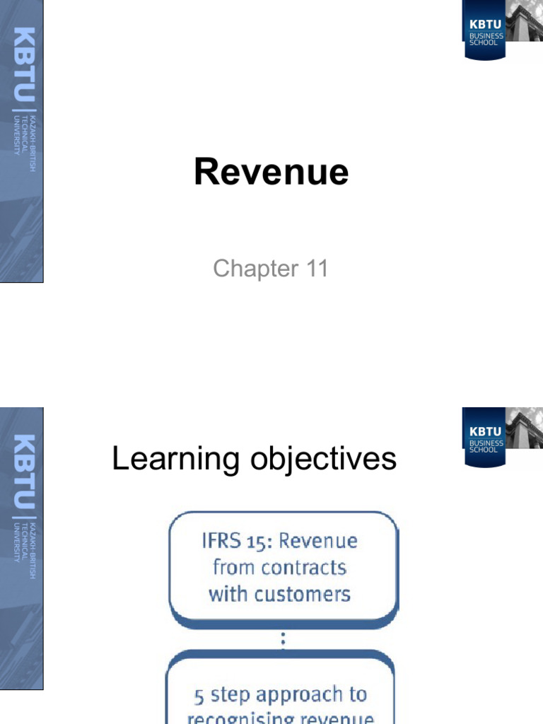 Chapter 11. Revenue | PDF | Repurchase Agreement | Cost