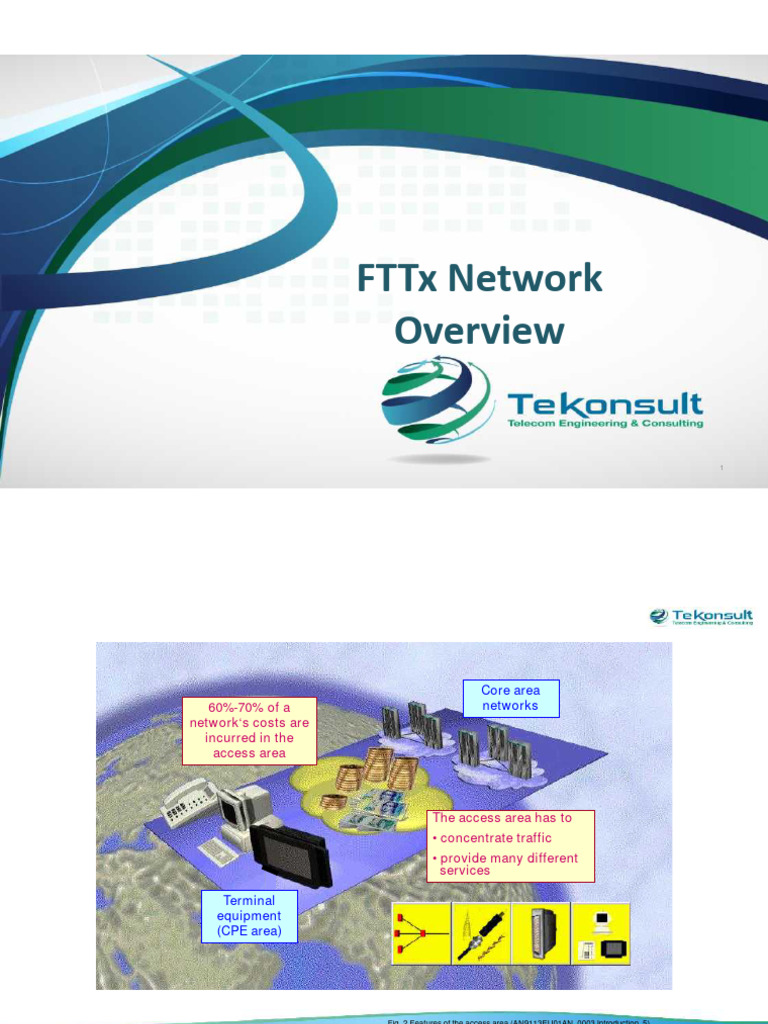 01 - FTTX Network Overview | PDF | Fiber To The X | Computer Network