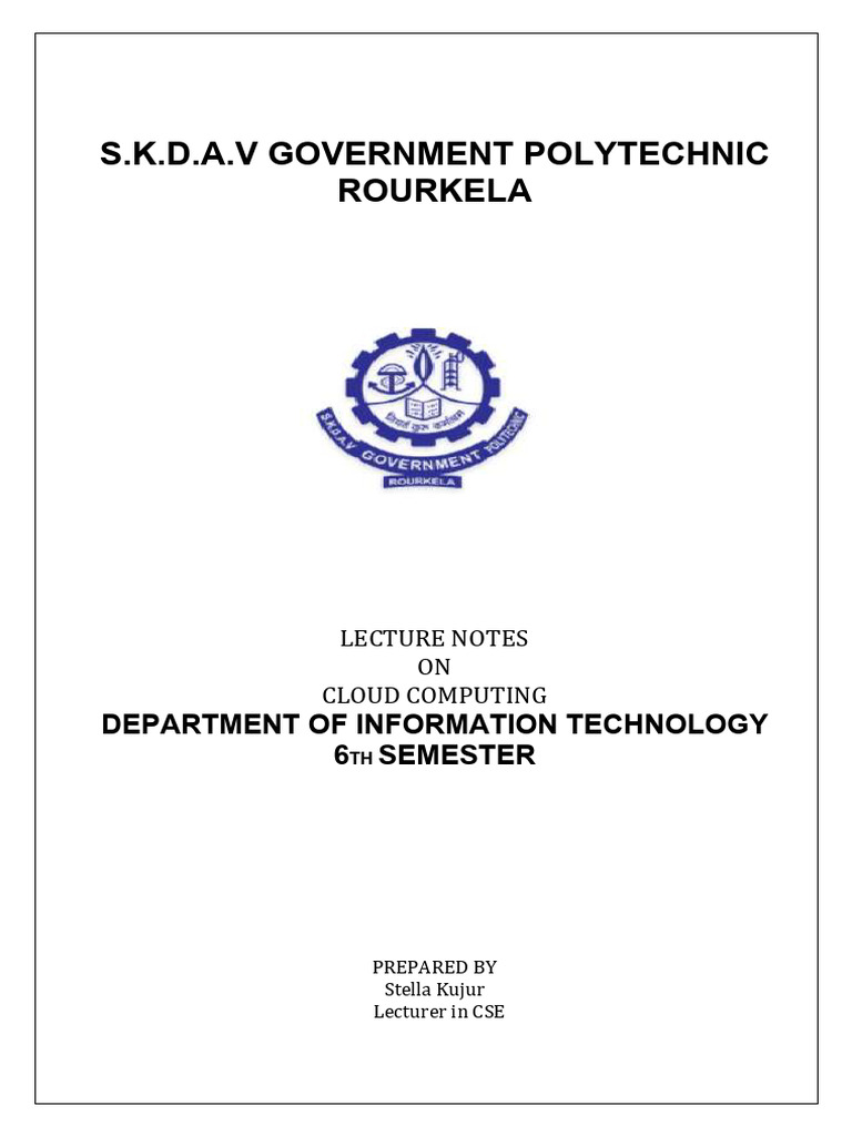 Cloud Computing. | PDF | Cloud Computing | Platform As A Service