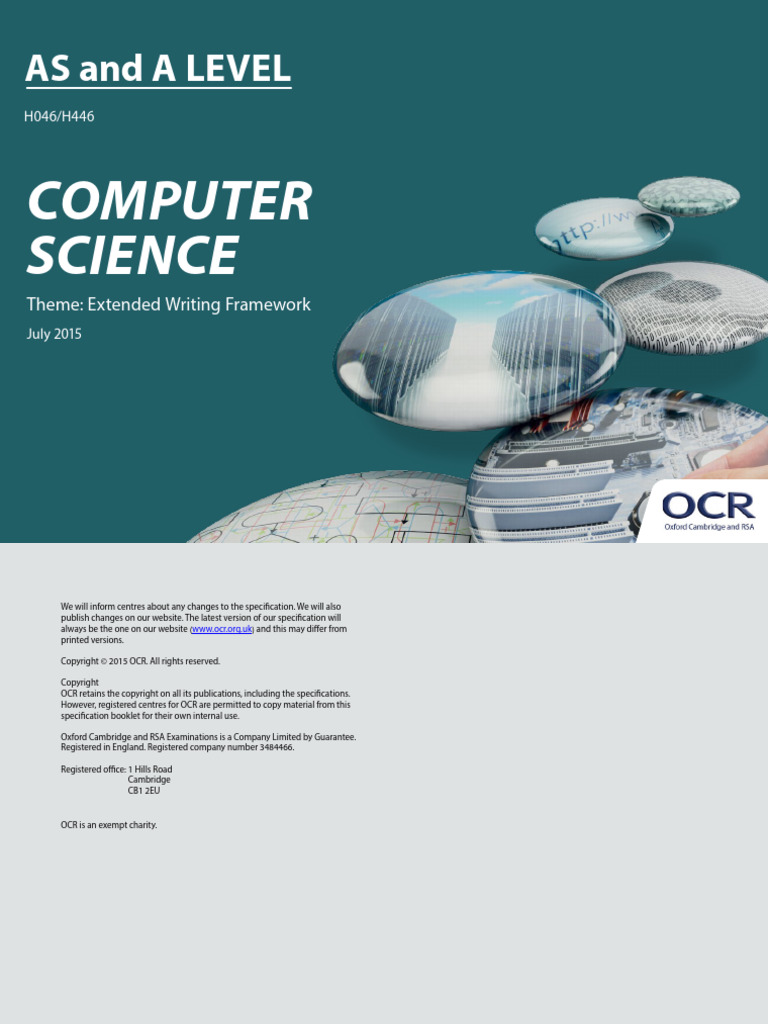 H446 Extended-Writing-Framework | PDF | Concept | Understanding