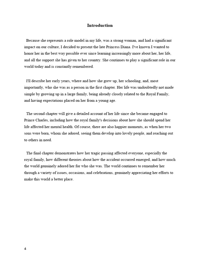 Princess Diana: Life and Legacy Explained | PDF | Diana