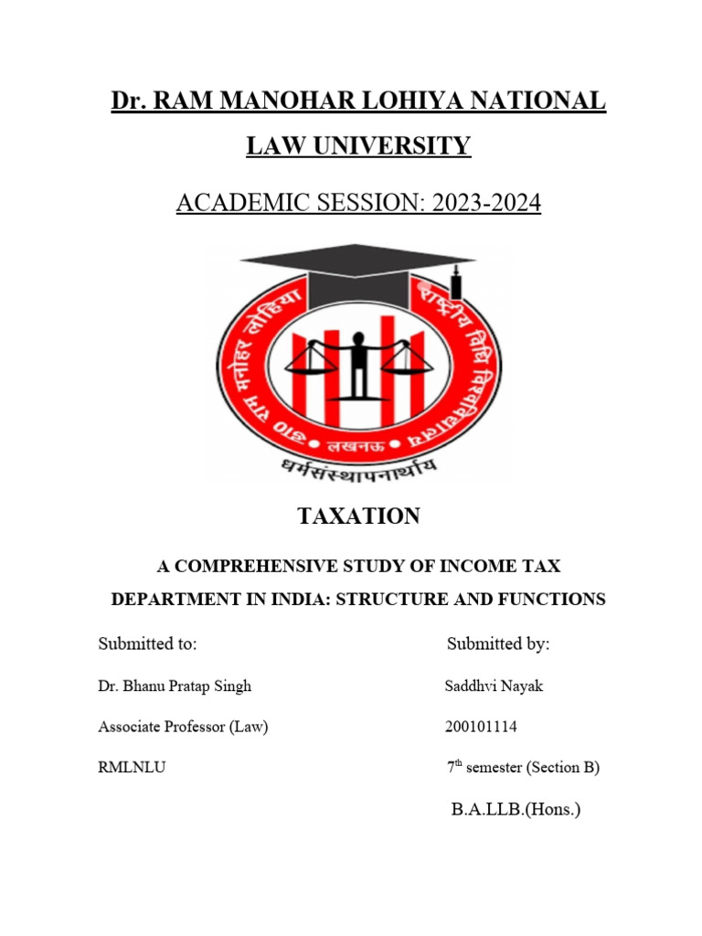 Taxation Project | PDF | Taxes | Capital Gains Tax