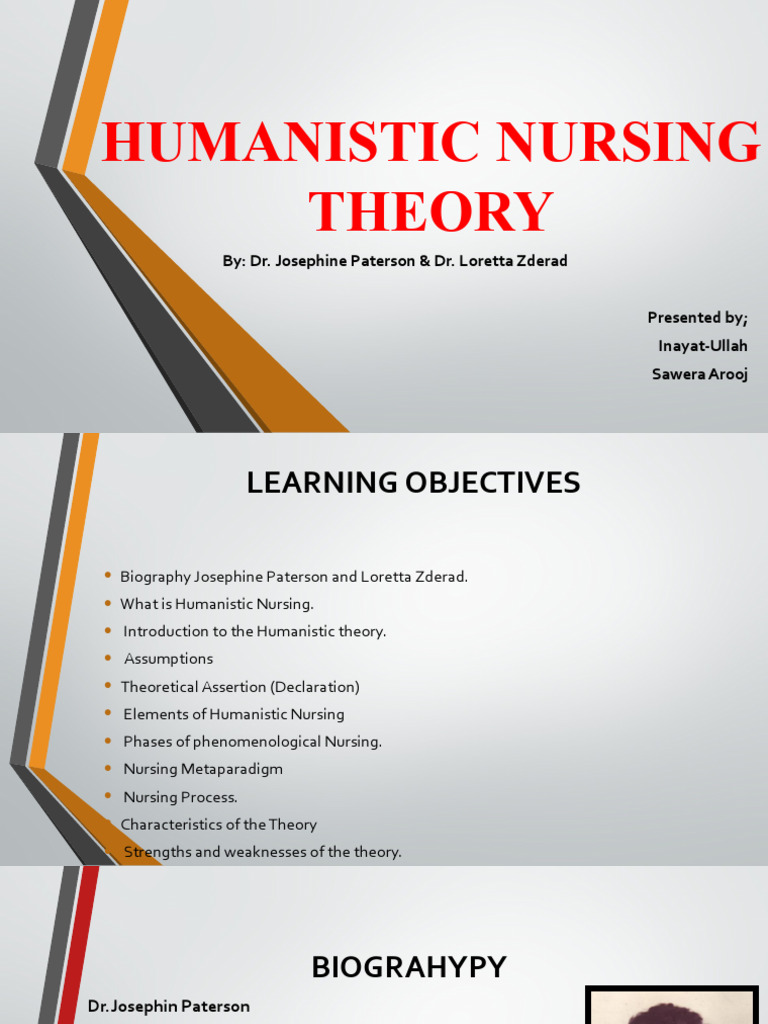 Humanistic Theory | PDF | Nursing | Behavioural Sciences