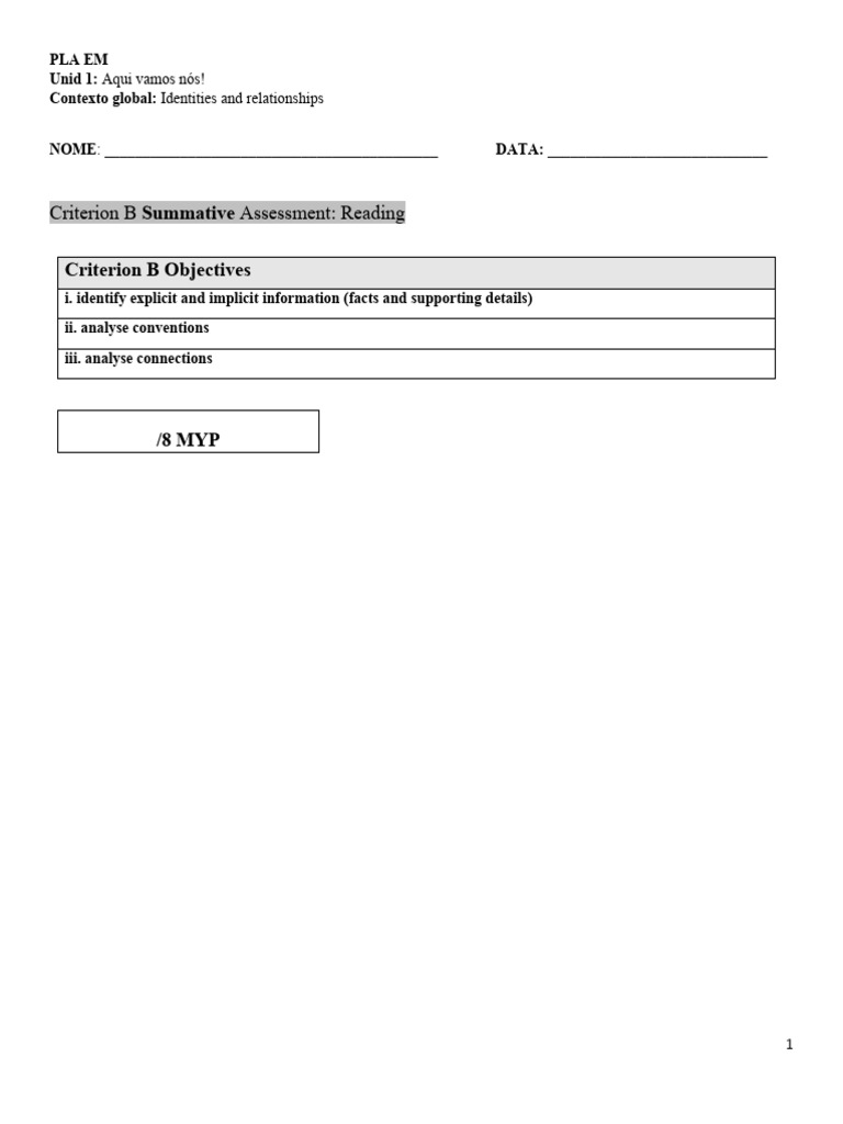 Crit B - Summative | PDF