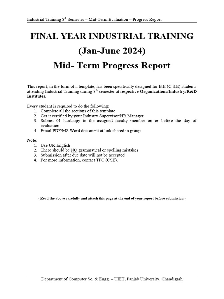 Mid Term Report | PDF | World Wide Web | Internet & Web