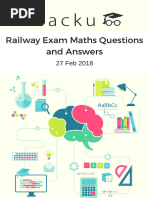 Arithmetic Reasoning Questions Answers | PDF