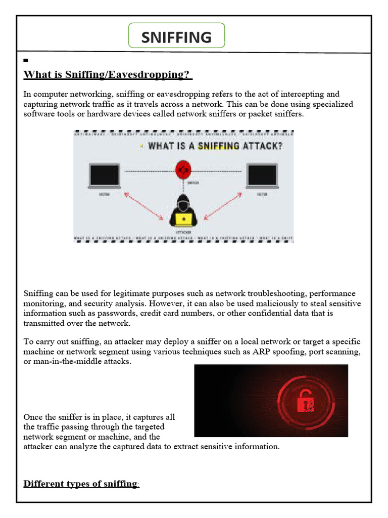 #Session Task 15-Sniffing | PDF | Computer Network | Security