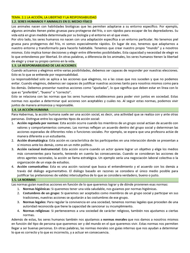 Libertad, Responsabilidad y Moralidad | PDF | Moralidad | Virtud