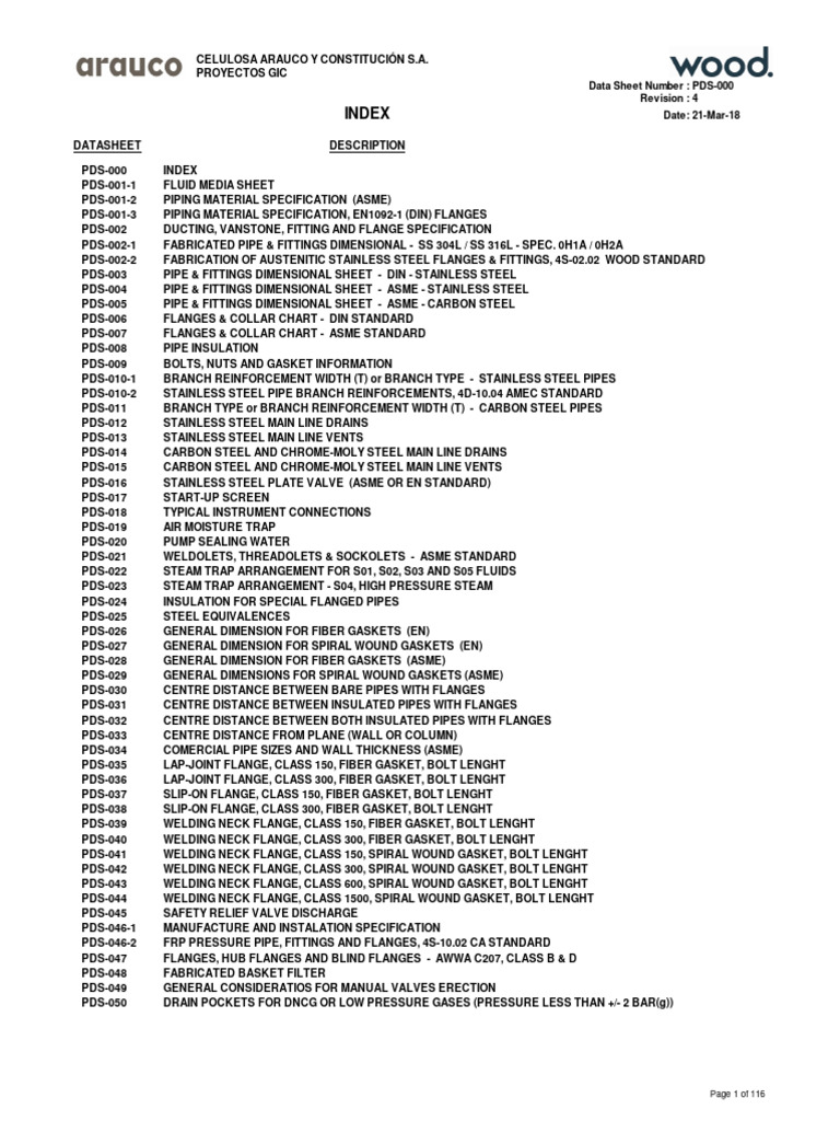 ET 0000 0 000 04 750 Anexo 1 - Rev - 4 | PDF | Pipe (Fluid Conveyance ...