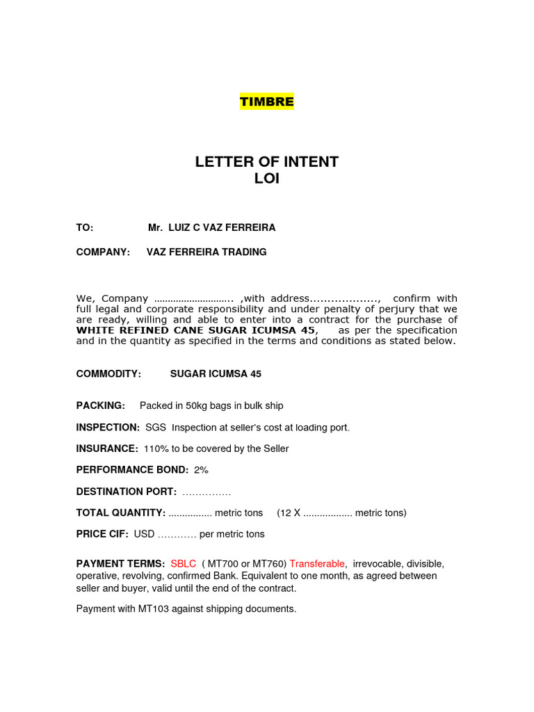 Loi Modelo 1 | Download Free PDF | Letter Of Credit | Business