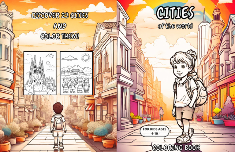 Coloring Book - Cities | PDF