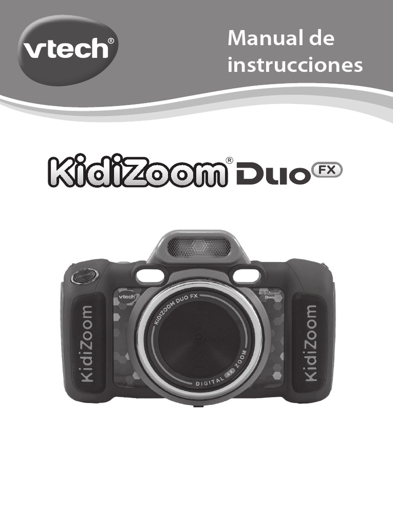 VTech Manual de Instrucciones Kidizoom Duo FX 5199XX | PDF | Microsoft Windows | Animación