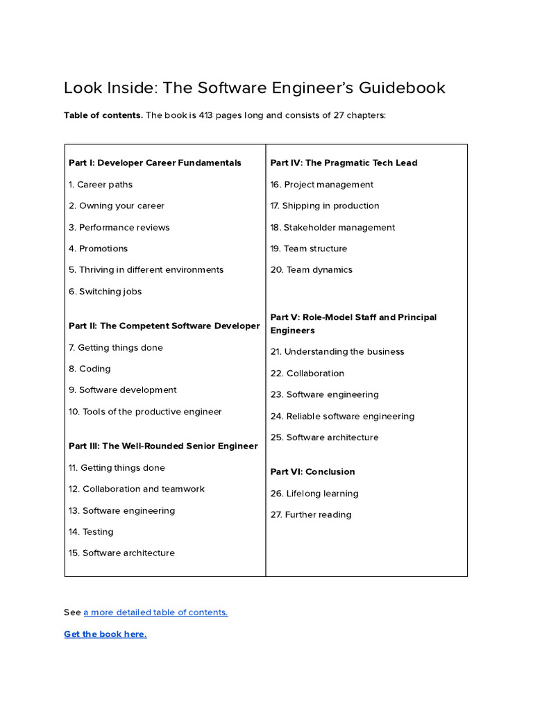 Software Engineer's Career Guide | PDF | Functional Programming | Debugging