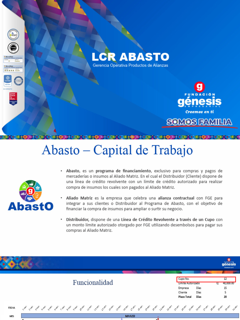 Capacitacion Abasto | PDF