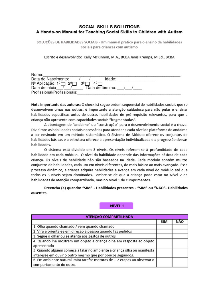 Social Skills Solutions | PDF