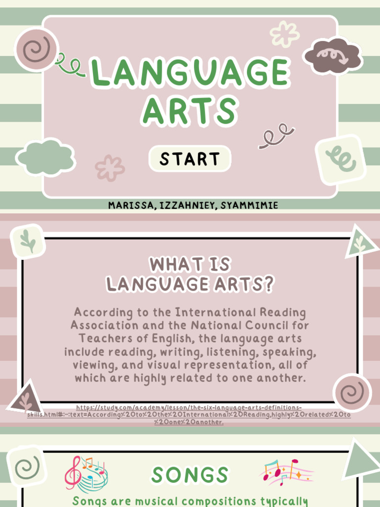 Group 6 LANGUAGE ARTS | PDF | Reading Comprehension | Vocabulary