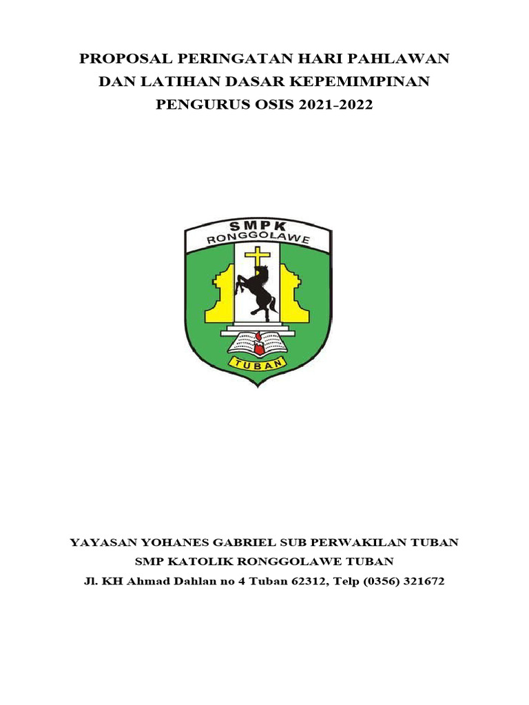 Latihan Kepemimpinan Hari Pahlawan 2021 | PDF