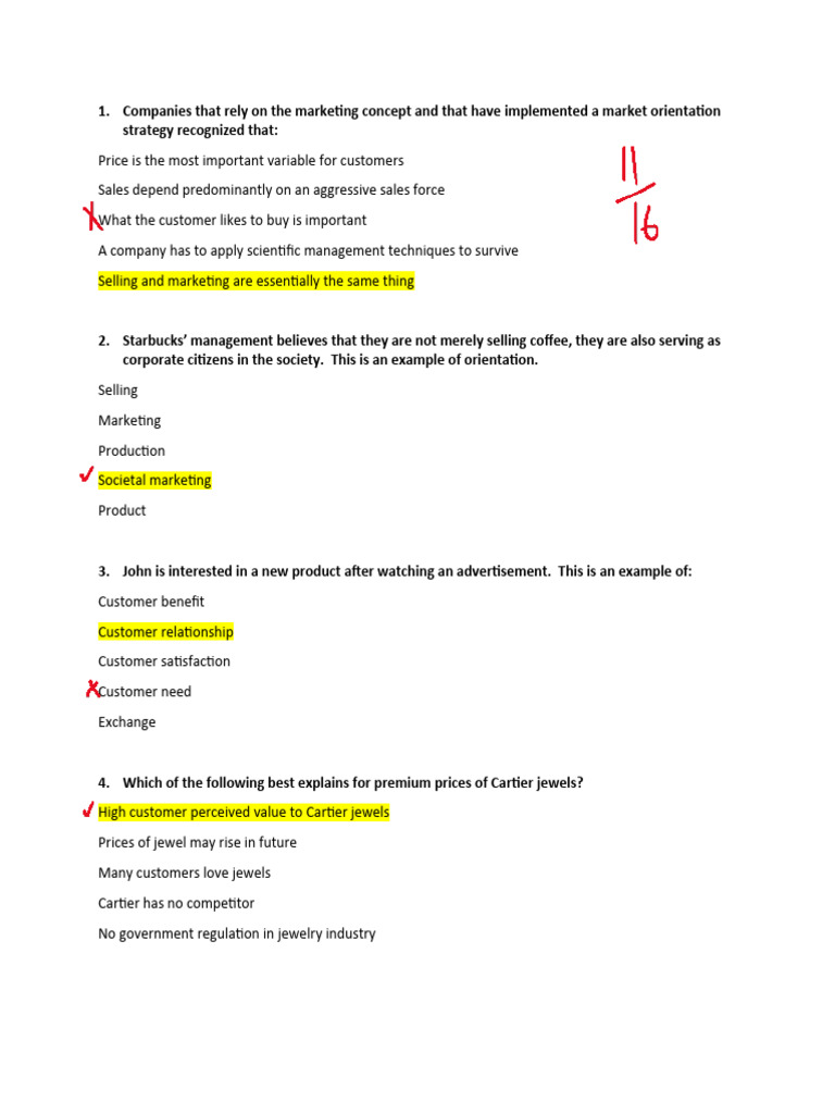 Marketing Strategies and Concepts Explained | PDF | Marketing | Market (Economics)