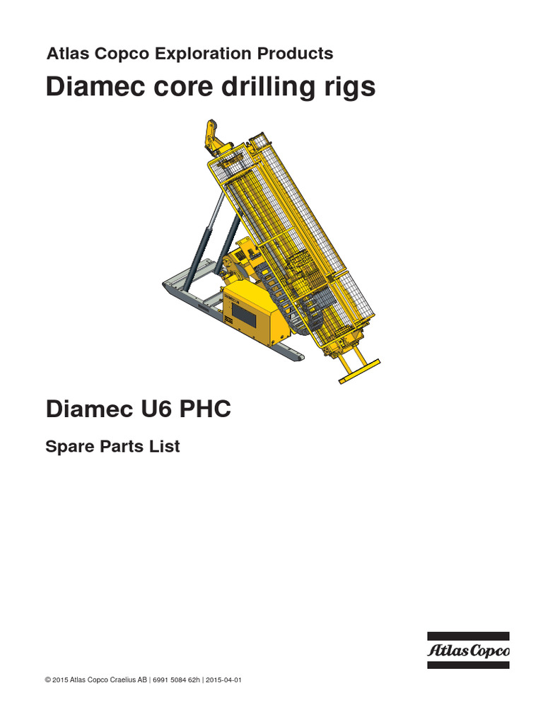 6991 5084 62j DIAMEC U6 PHC | PDF | Manufactured Goods | Mechanical Engineering