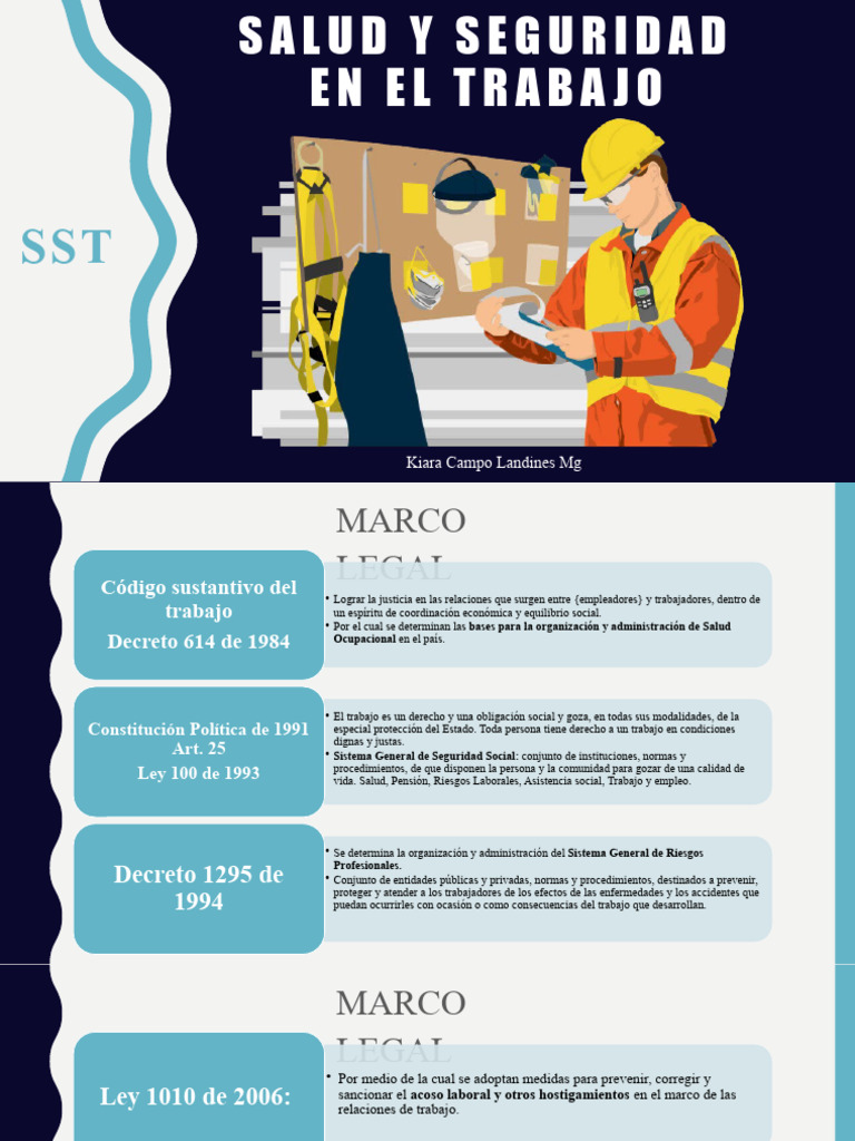 Salud y Seguridad en El Trabajo (SST) - 3 | PDF