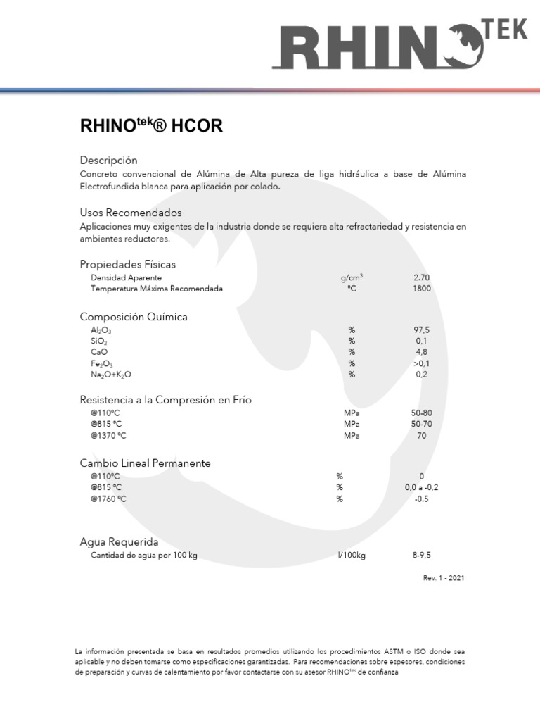 RHINOtek HCOR | PDF