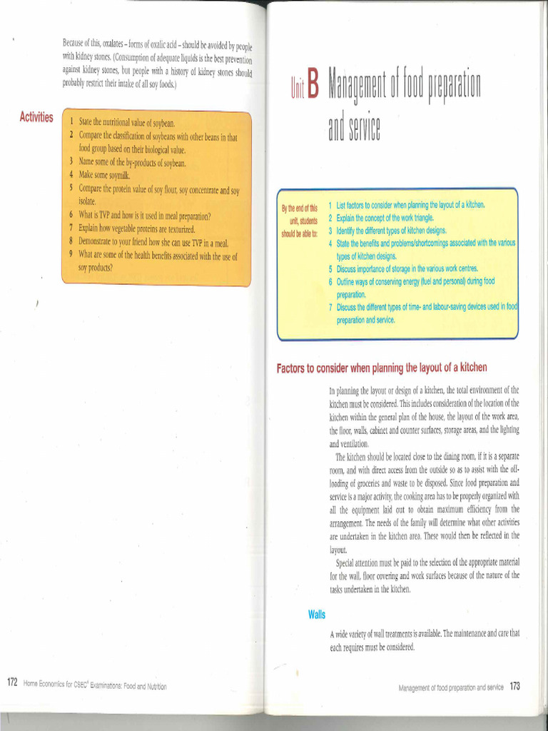 Food Management Handout | PDF
