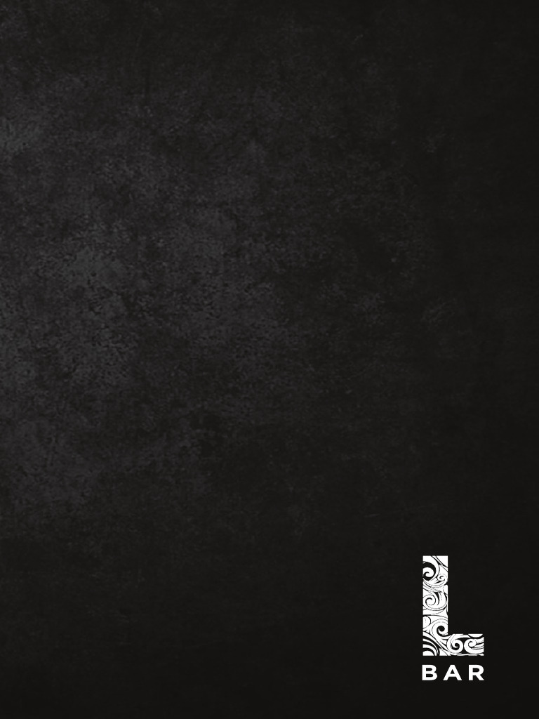 L Bar Cocktail Menu | PDF | Drink | Fermented Drinks