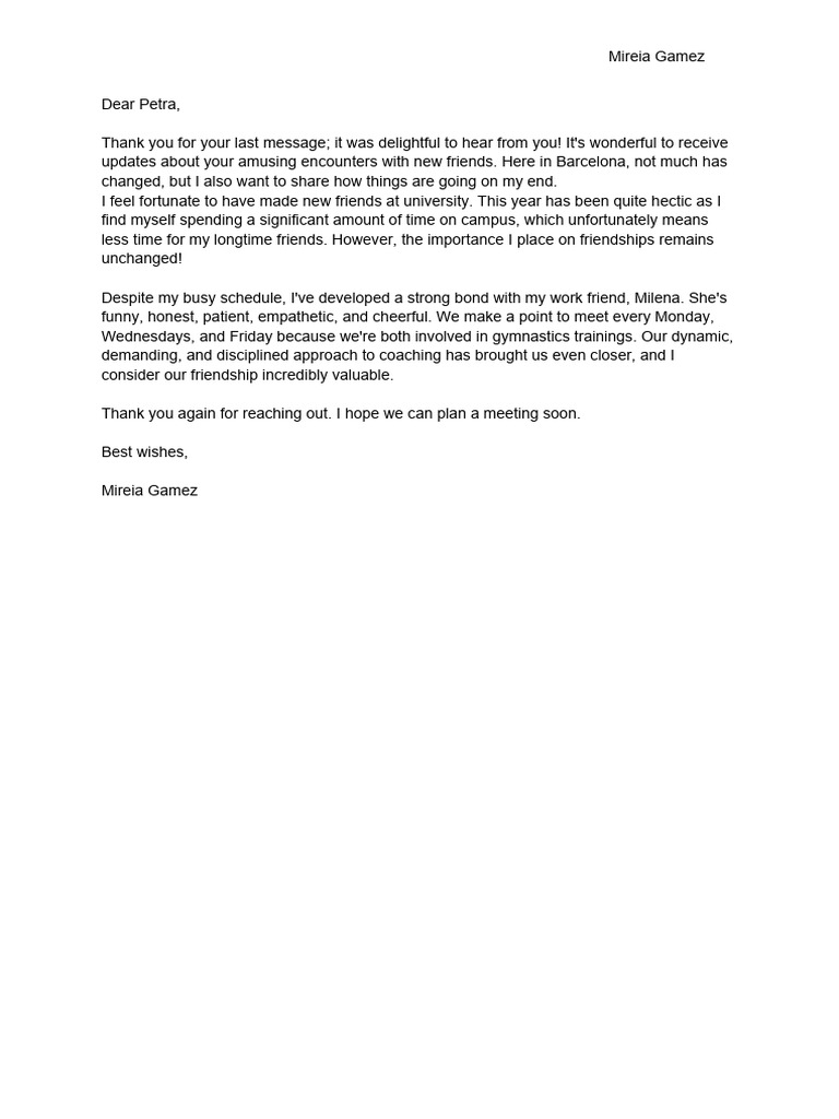 Letter 3 5 | PDF