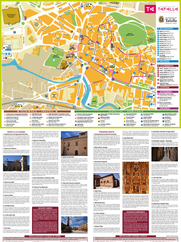 Plano Turistico Tafalla Def | PDF
