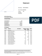 Bank Statement Template | PDF