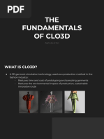 Clo3D Manual | PDF | Sewing | 3 D Computer Graphics