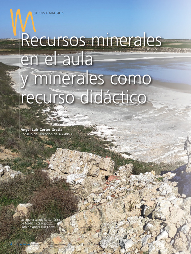 Recursos Minerales en El Aula y Minerales Como Recurso Didáctico | PDF ...