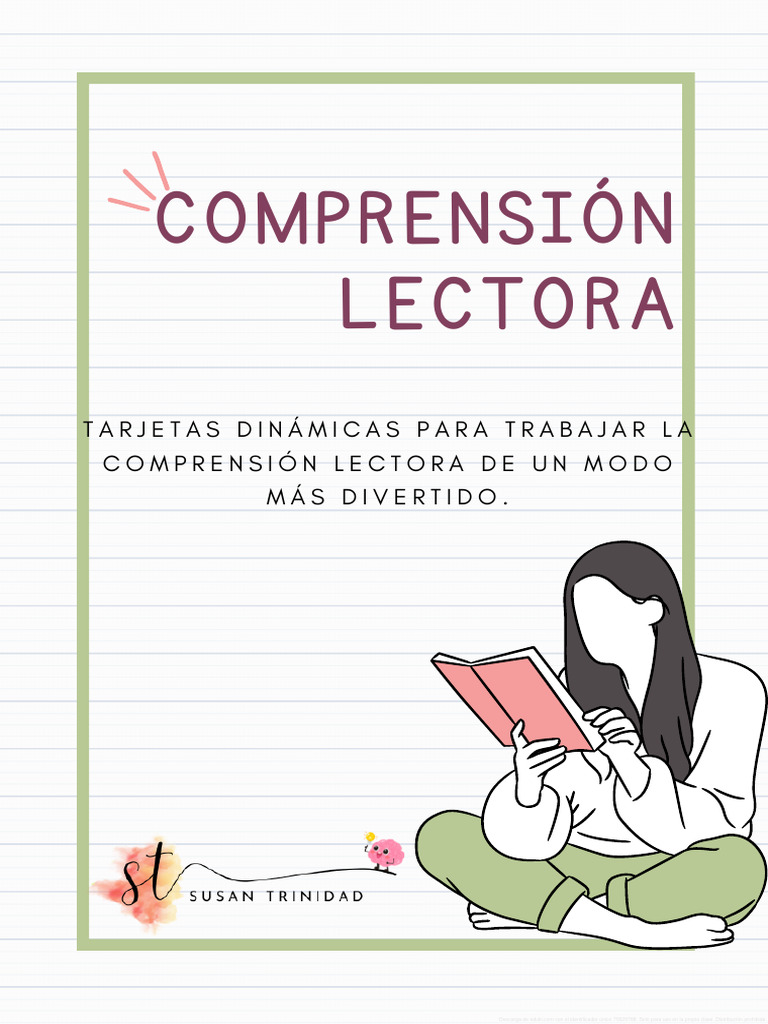 Tarjetas Dinámicas de Comprensión Lectora | PDF