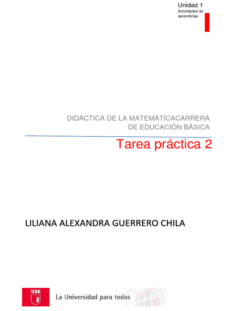 Tarea Práctica 2 | PDF